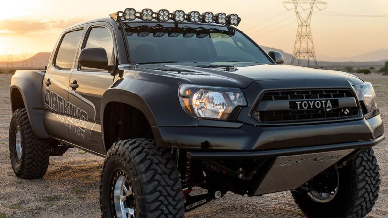 Toyota Tacoma 8XL Linkable Roof Kit - Baja Designs - Off-Road LED ...
