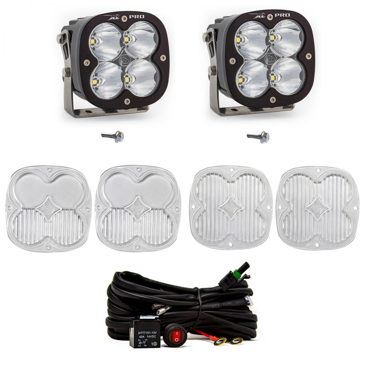 Ford XL Pro A-Pillar Light Kit - Ford 2021-22 Bronco - Baja Designs ...