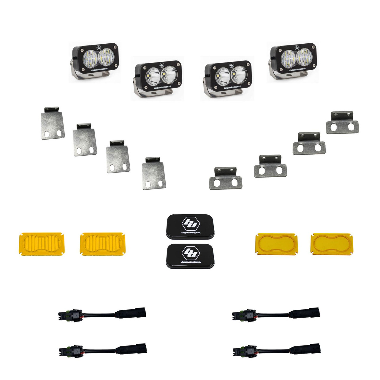 Ford S2 Pro Dual Fog Pocket Light Kit - Ford 2021-22 F-150 - Baja ...