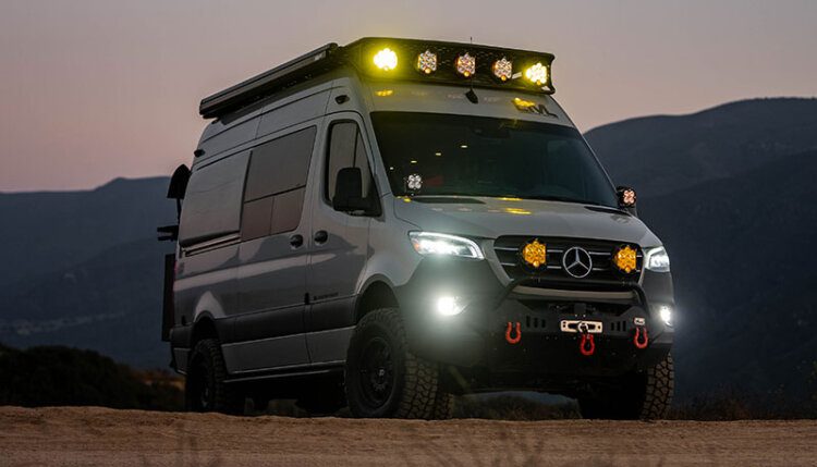 Mercedes Sprinter Lighting Kits - Baja Designs - Off-Road LED & Laser ...