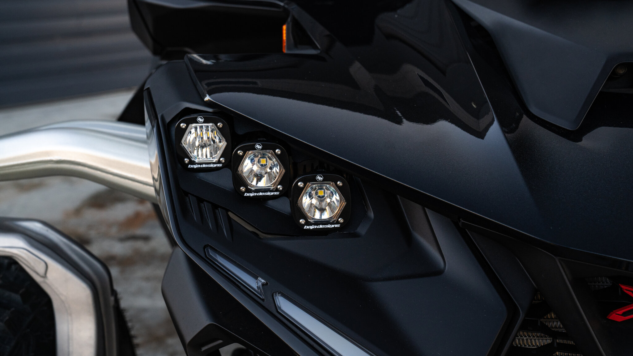 Can-Am Maverick R Lighting Collection - Baja Designs - Off-Road LED & Laser Lights | Automotive ...
