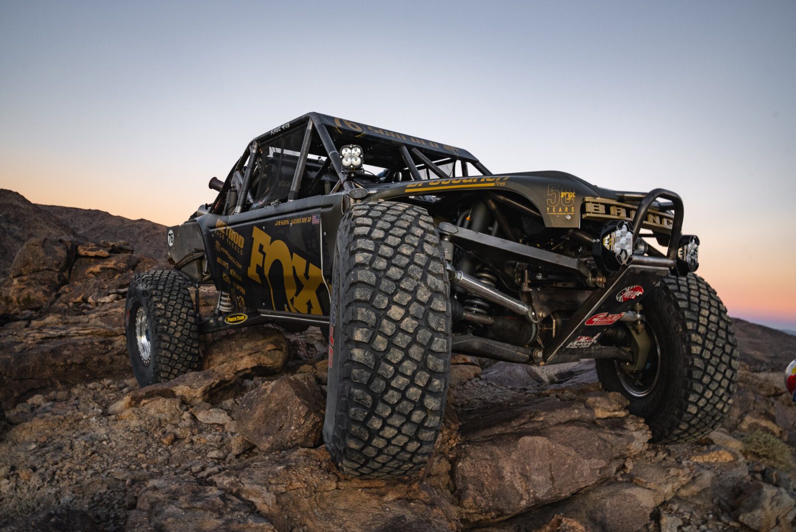 Jason Scherer Ultra4 Ford Performance Bronco - Baja Designs - Off-Road LED & Laser Lights ...