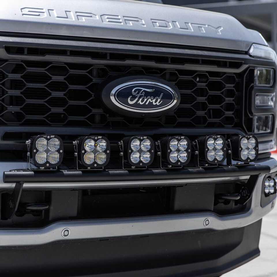 Ford Super Duty Bull Bar Light Kits - Baja Designs - Off-Road LED ...