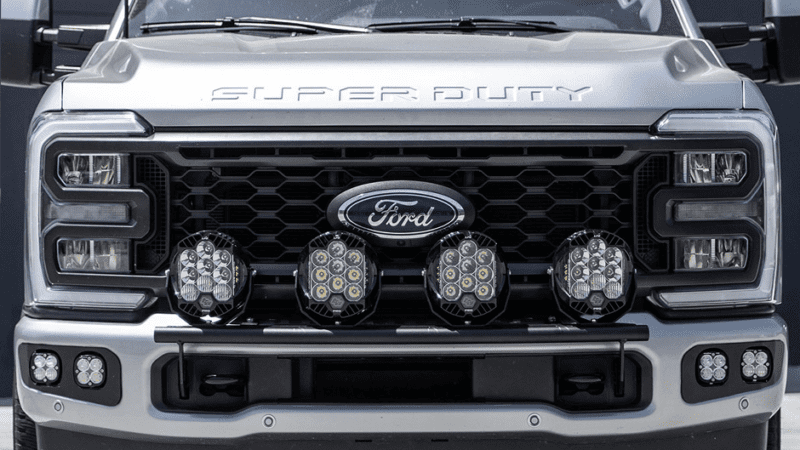 Ford Super Duty Bull Bar Light Kits - Baja Designs - Off-Road LED ...