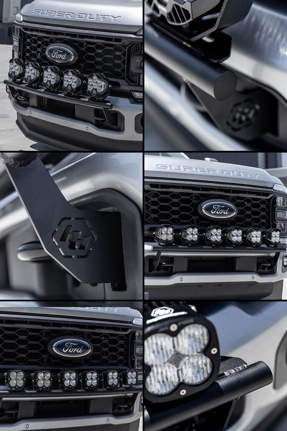 Ford Super Duty Bull Bar Light Kits - Baja Designs - Off-Road LED ...